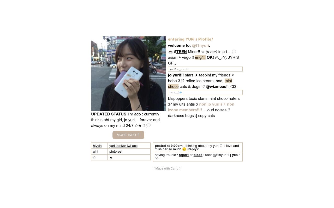 jo yuri? the love of my life 💬